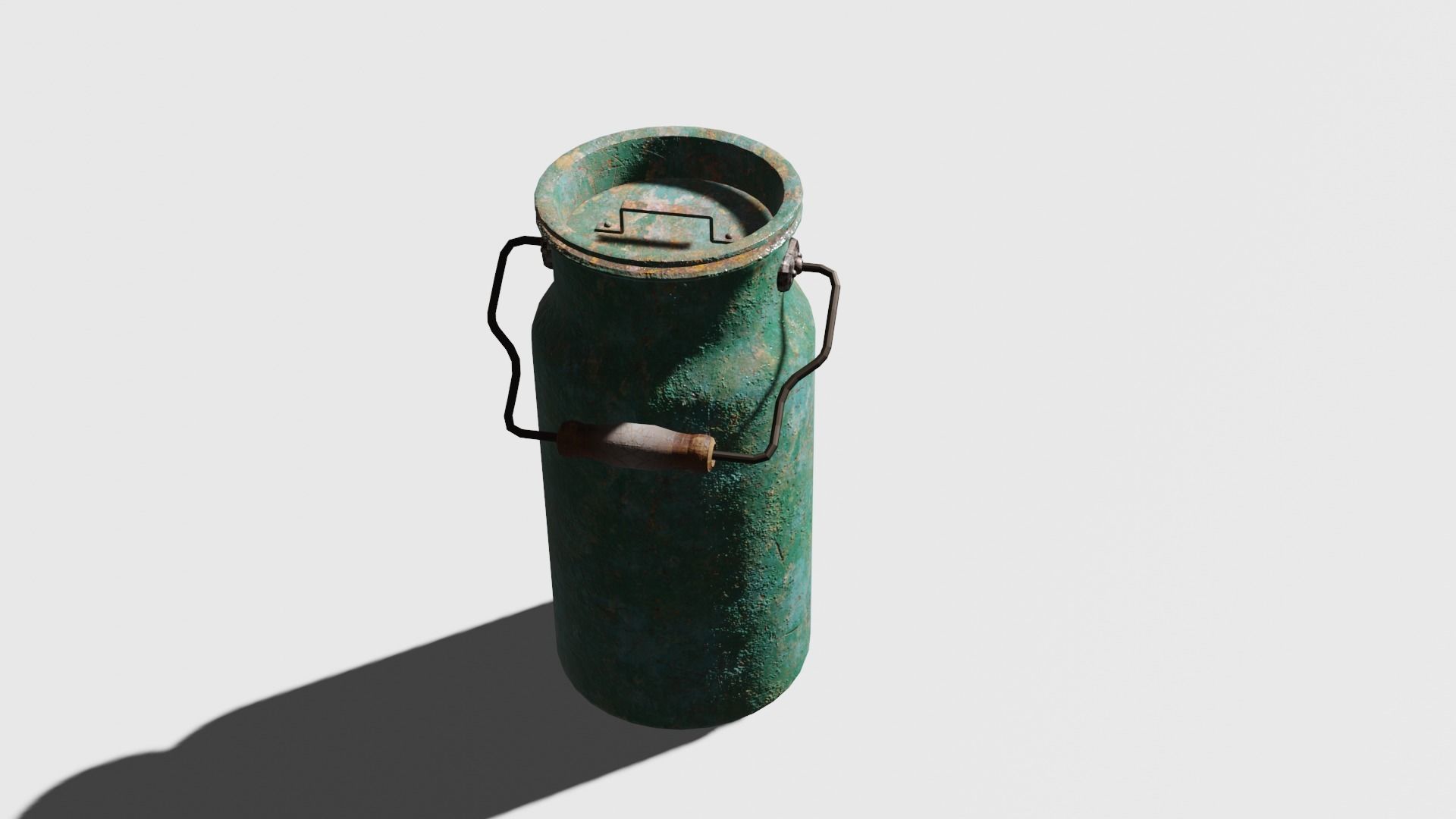 An old can from the 3D model | CGTrader
