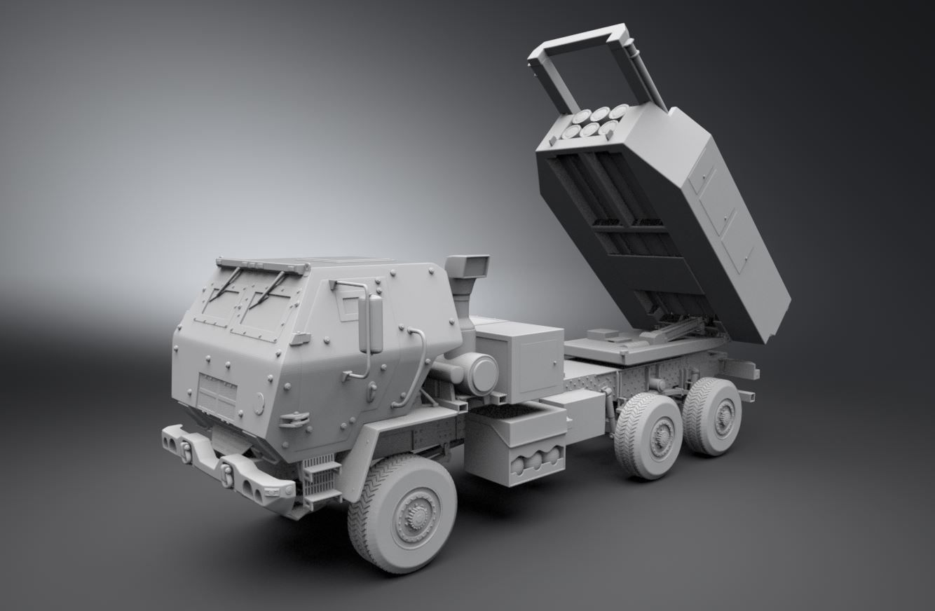 M142 HIMARS Scale model 3D model 3D printable | CGTrader