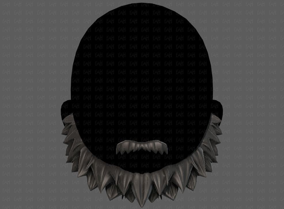 3D model Beard V13 VR / AR / low-poly | CGTrader