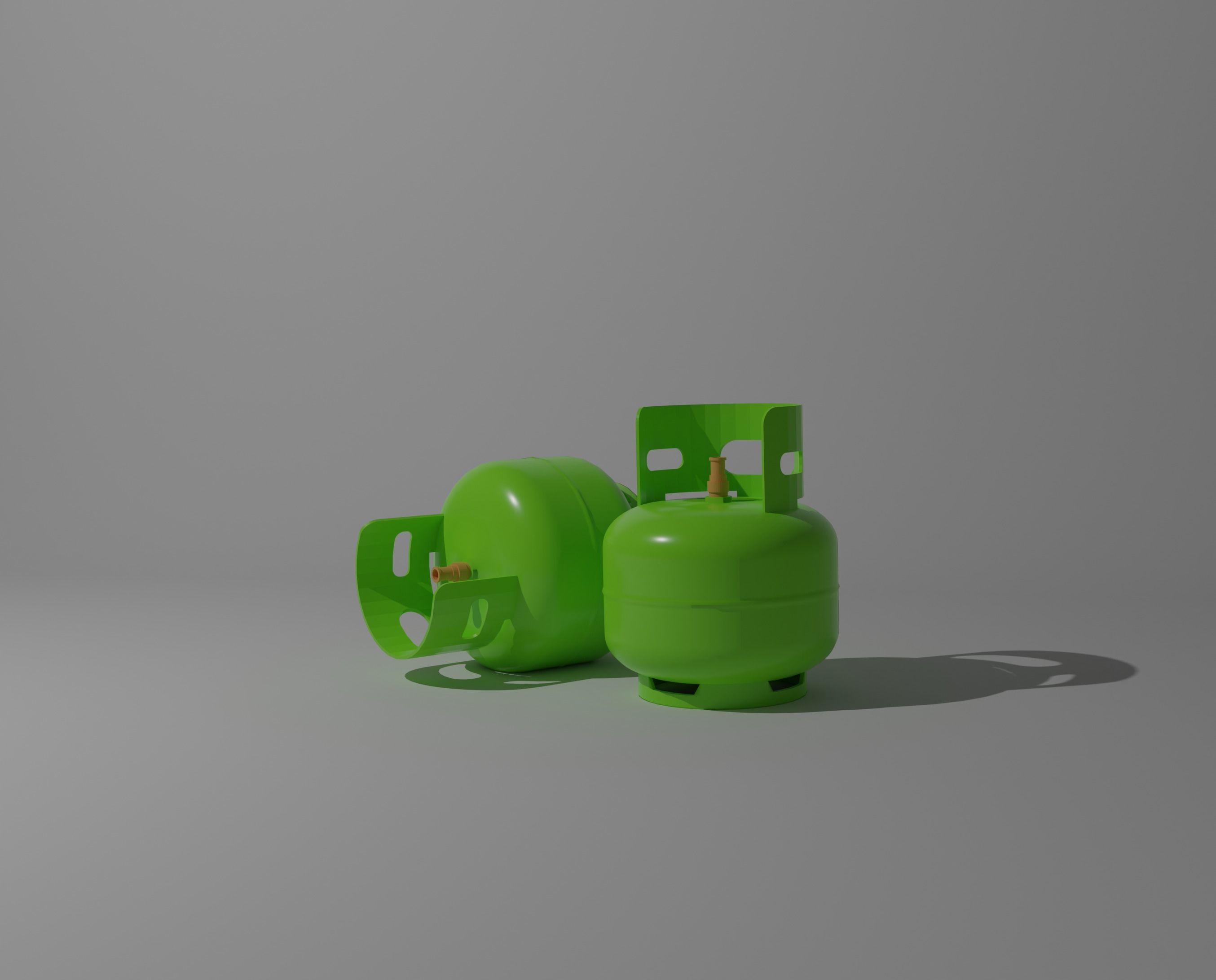 Tabung Gas Melon 3D model | CGTrader