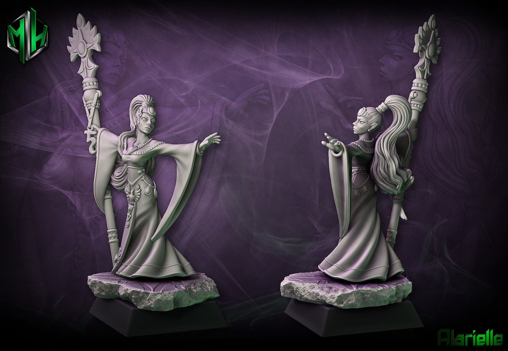 Alarielle 3D model 3D printable | CGTrader