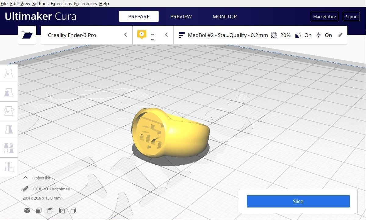 Orochimaru Akatsuki Ring 3D model 3D printable | CGTrader