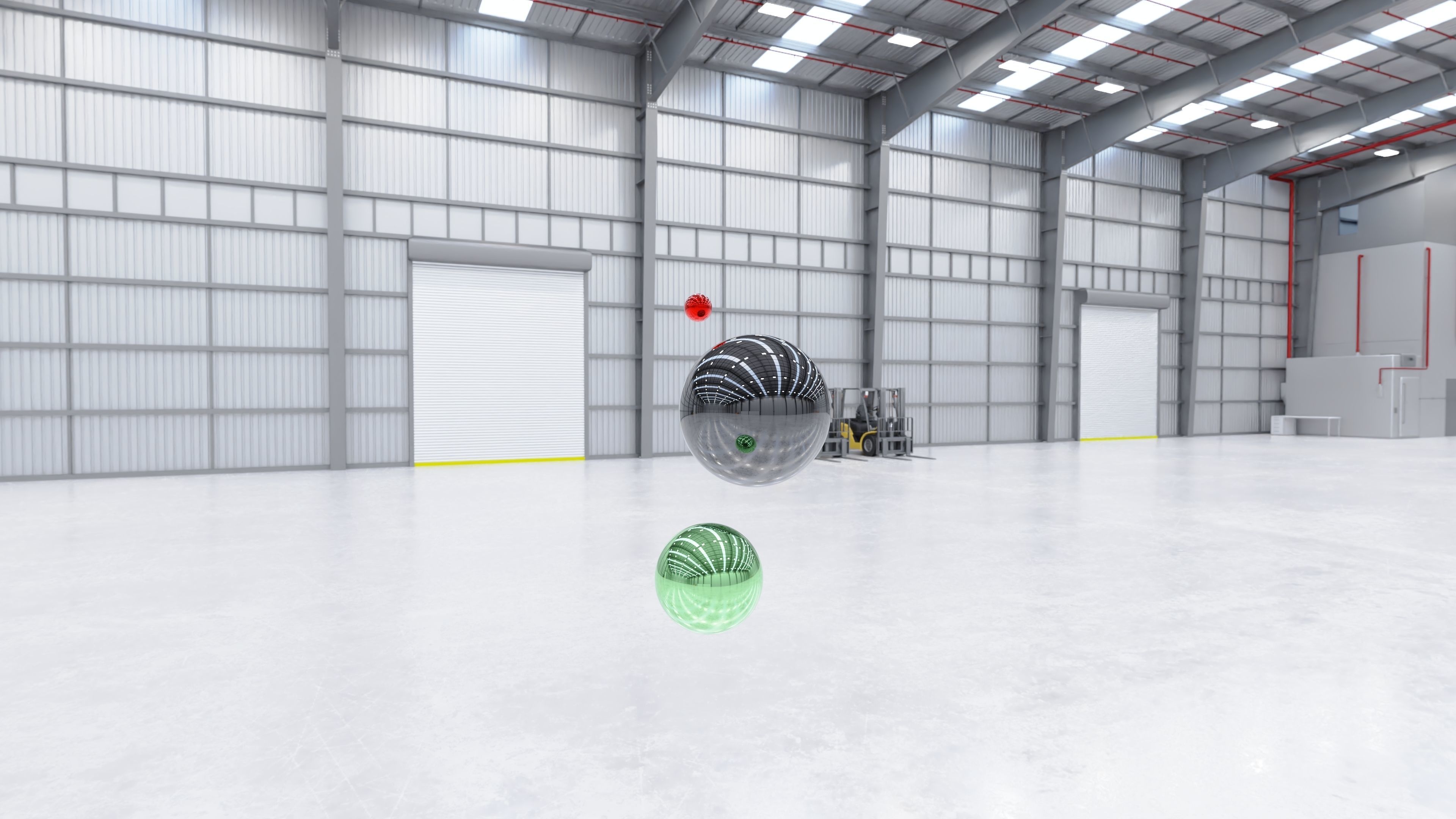 Texture HDRI - Industrial Warehouse Interior 13 - 8192x4096 VR / AR ...
