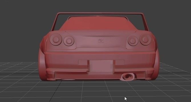 nissan gt r34 3D model | CGTrader
