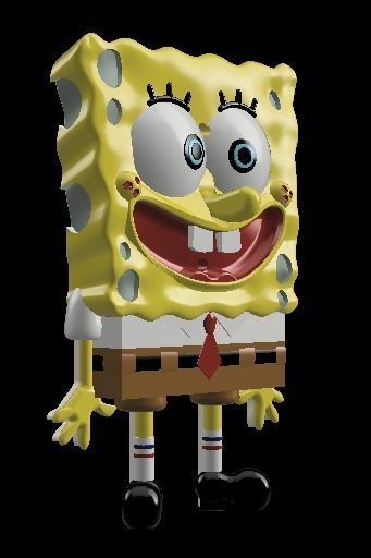 Spongebob Light switch 3D model 3D printable | CGTrader