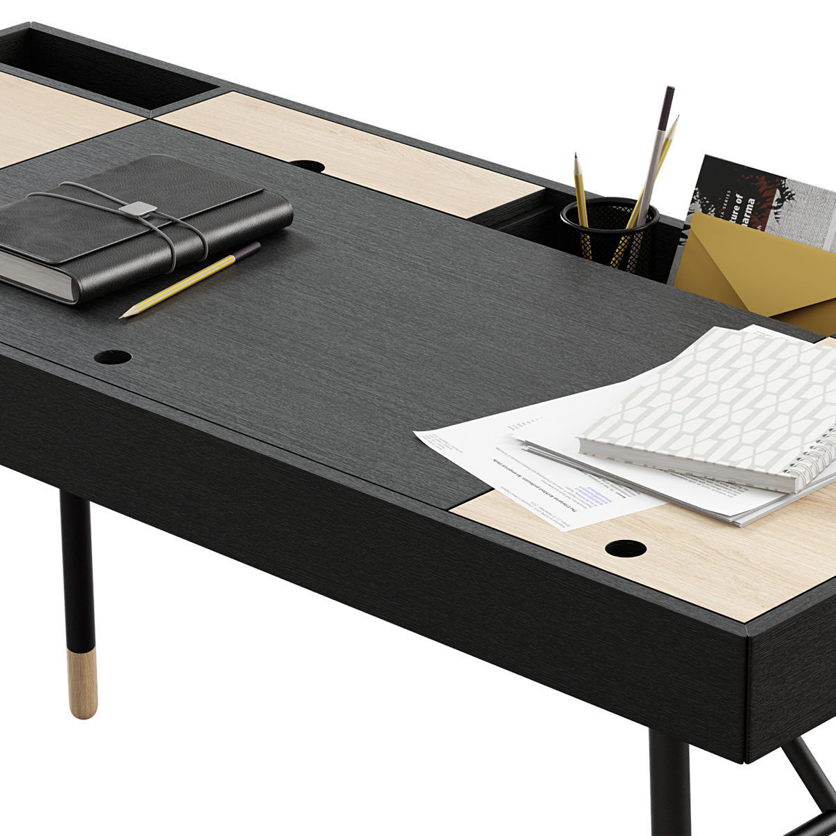 BoConcept Cupertino Table And Adelaide Chair 3D model | CGTrader
