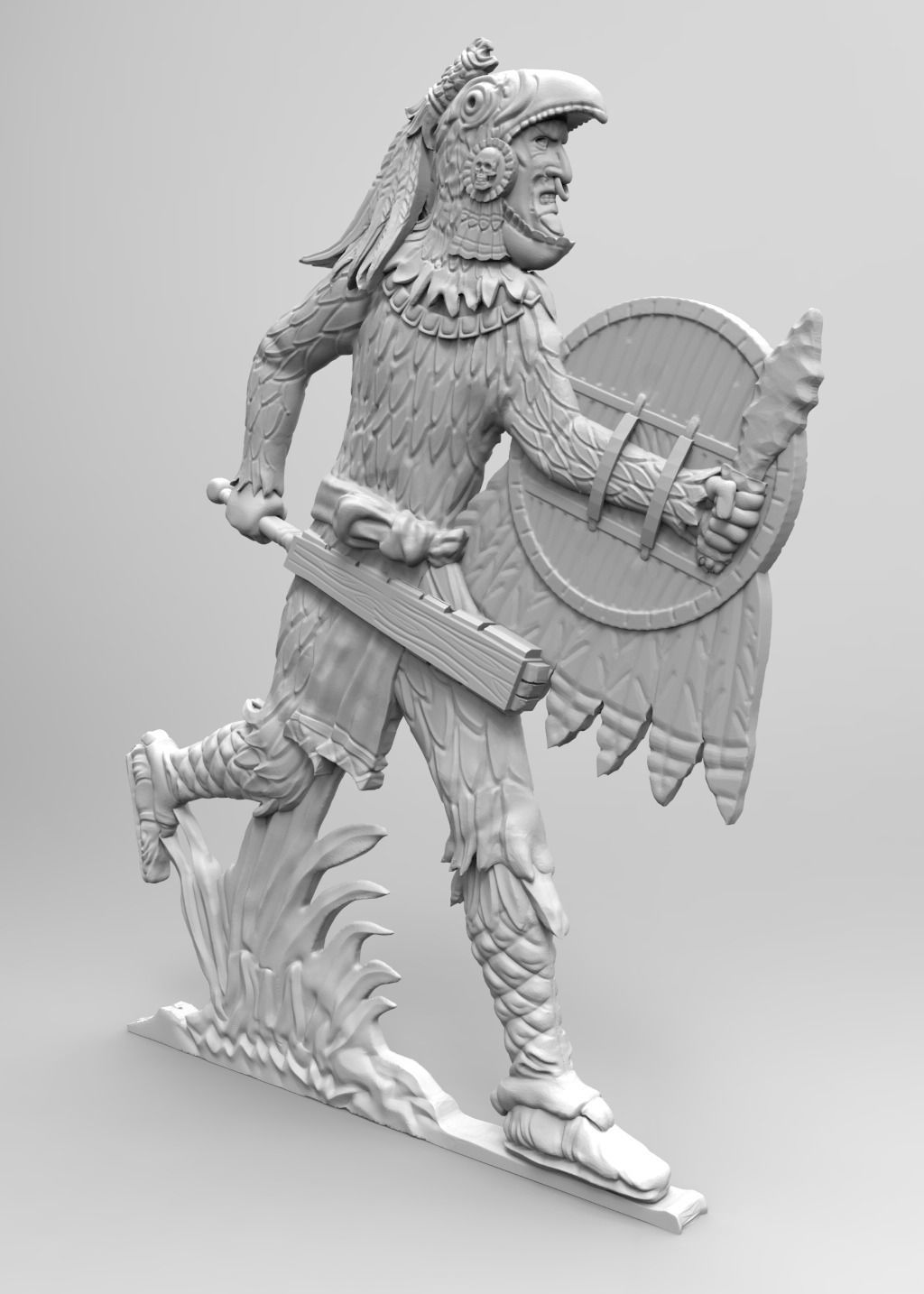Aztec 2 3D model 3D printable | CGTrader