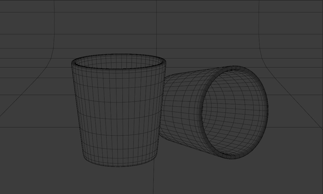 Glass water 3D model 3D model | CGTrader
