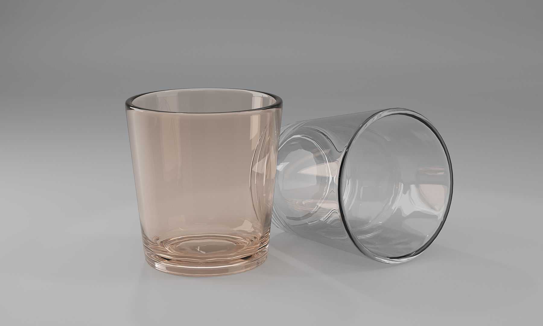 Glass water 3D model 3D model | CGTrader