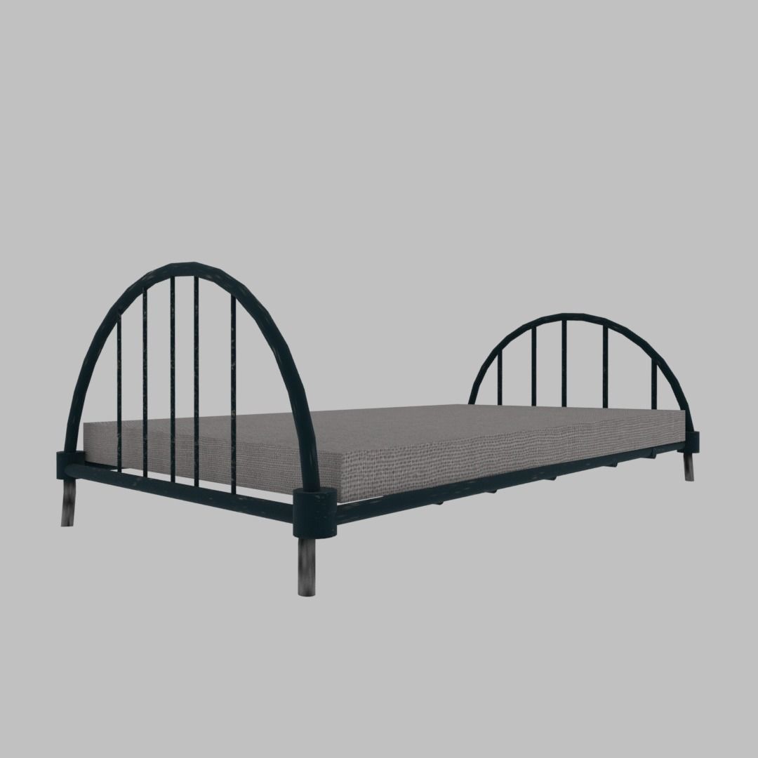 Soviet bed free VR / AR / low-poly 3D model | CGTrader