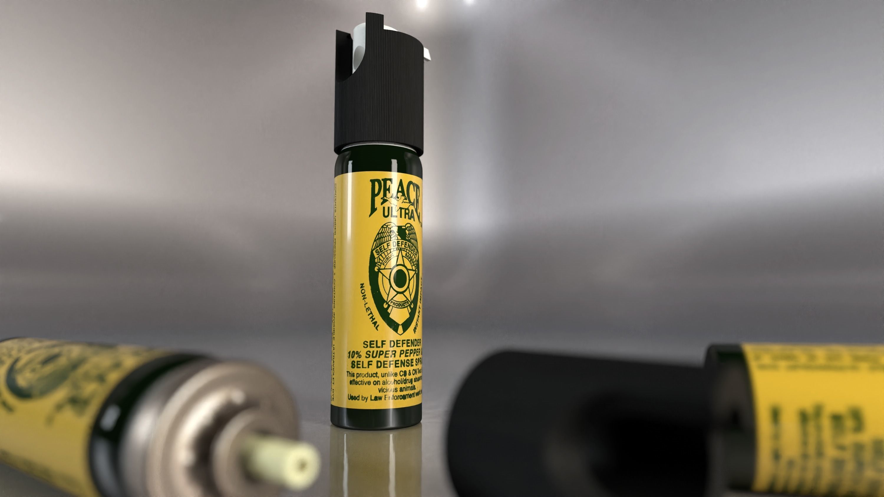 3D model Pepper spray - PBR VR / AR / low-poly | CGTrader