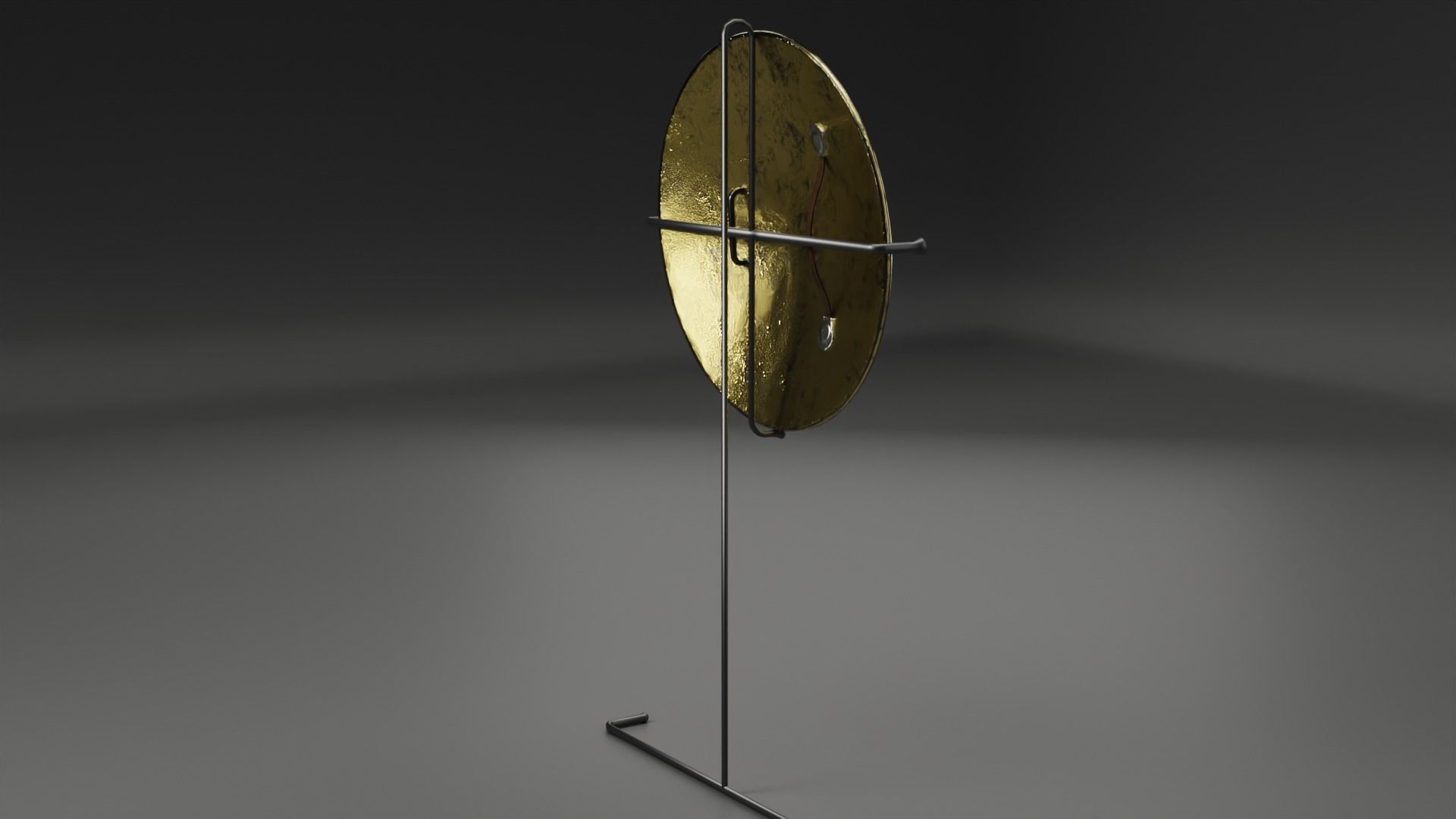3D model A HISTORICAL KINGS SHIELD USED IN A BATTLE MODEL IN LOW-POLY ...