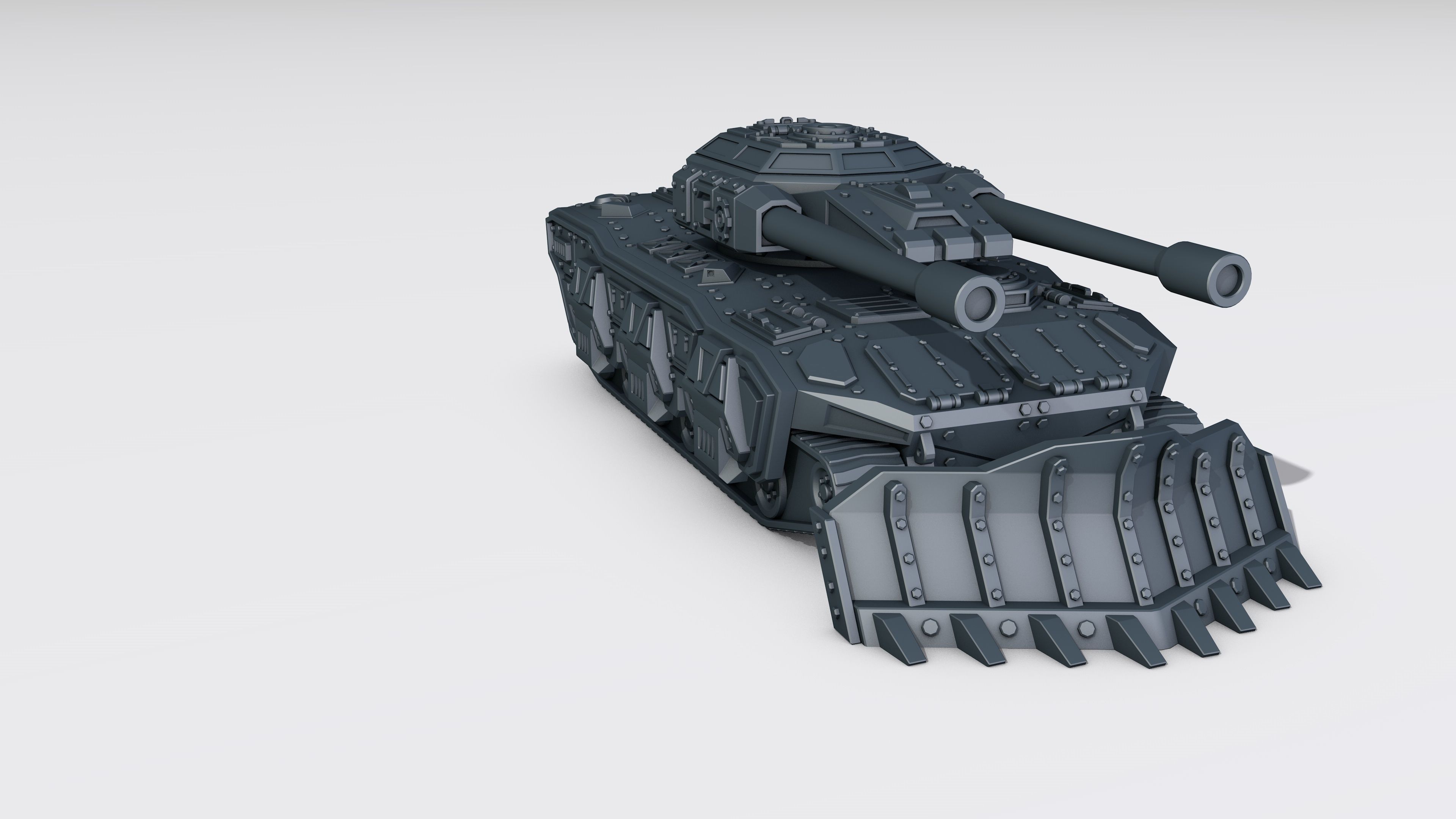Battle tank V-4 -model for 3d printer 3D model 3D printable | CGTrader