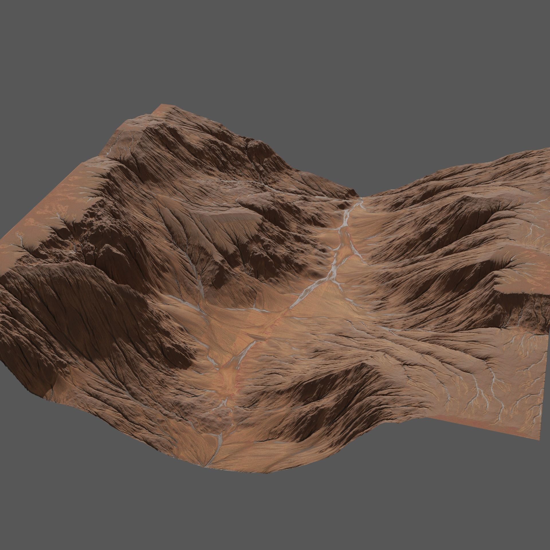8K Detailed Canyon 3D Model 3D model | CGTrader