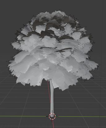 A 3D Cartoon Small Shade Tree free 3D model | CGTrader