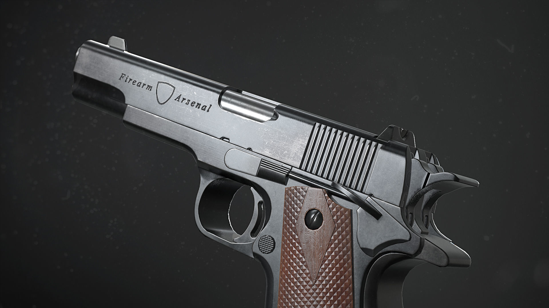 3D model AF 2011 Pistol VR / AR / low-poly | CGTrader