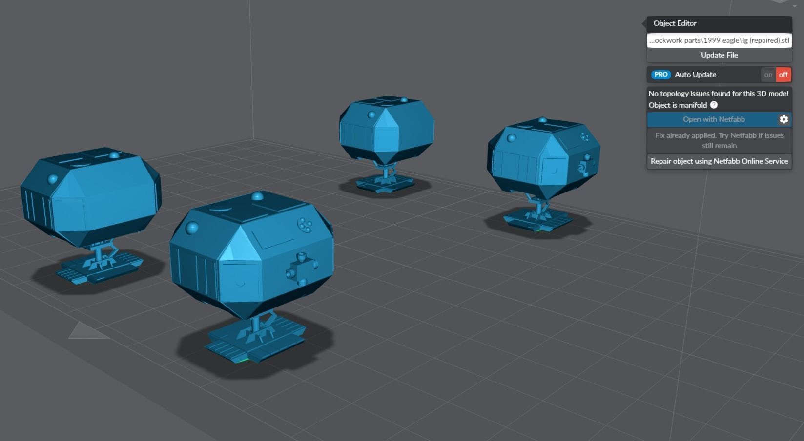 Space 1999 Eagle scale model 3D model 3D printable | CGTrader