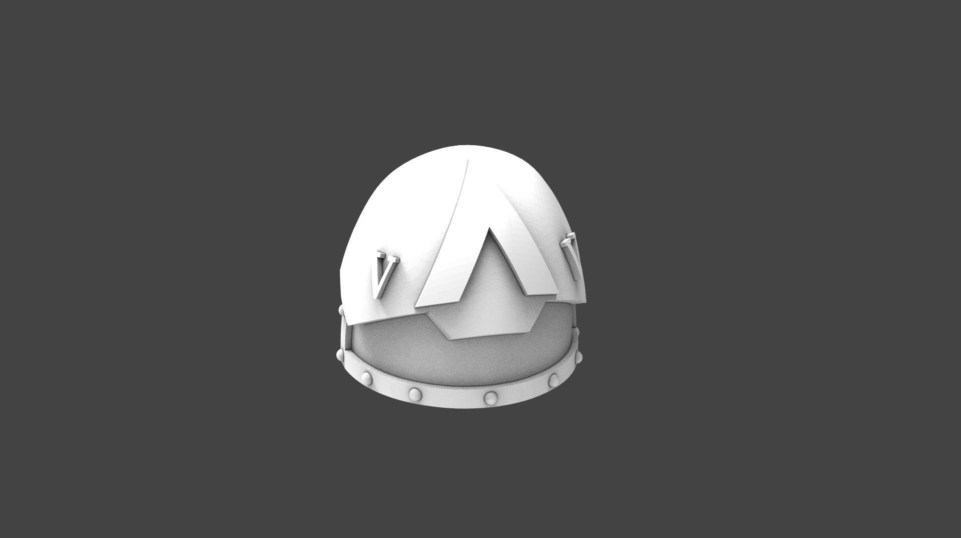 Modular Reinforced Shoulderpads 3D model 3D printable | CGTrader