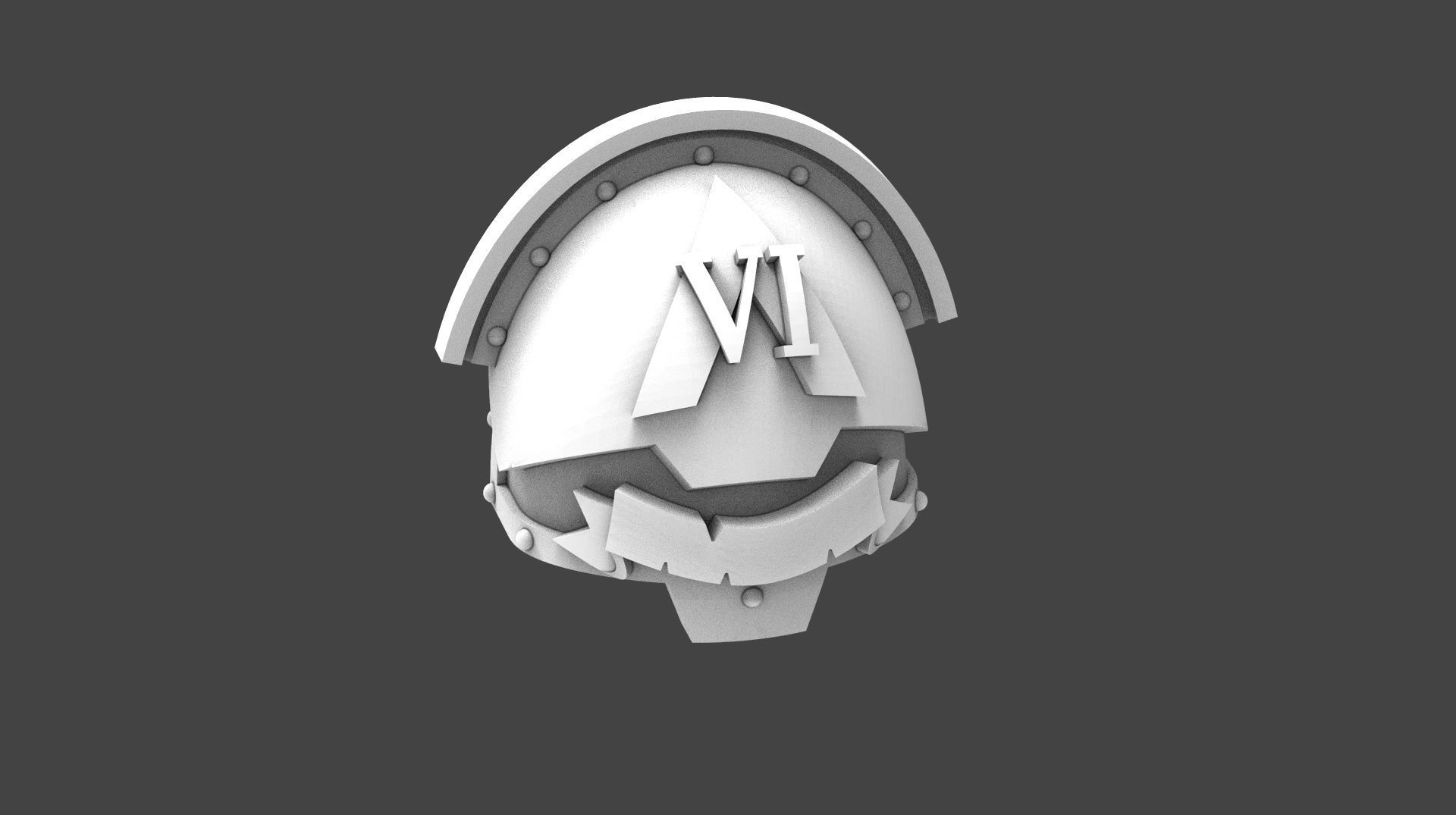Modular Reinforced Shoulderpads 3D model 3D printable | CGTrader