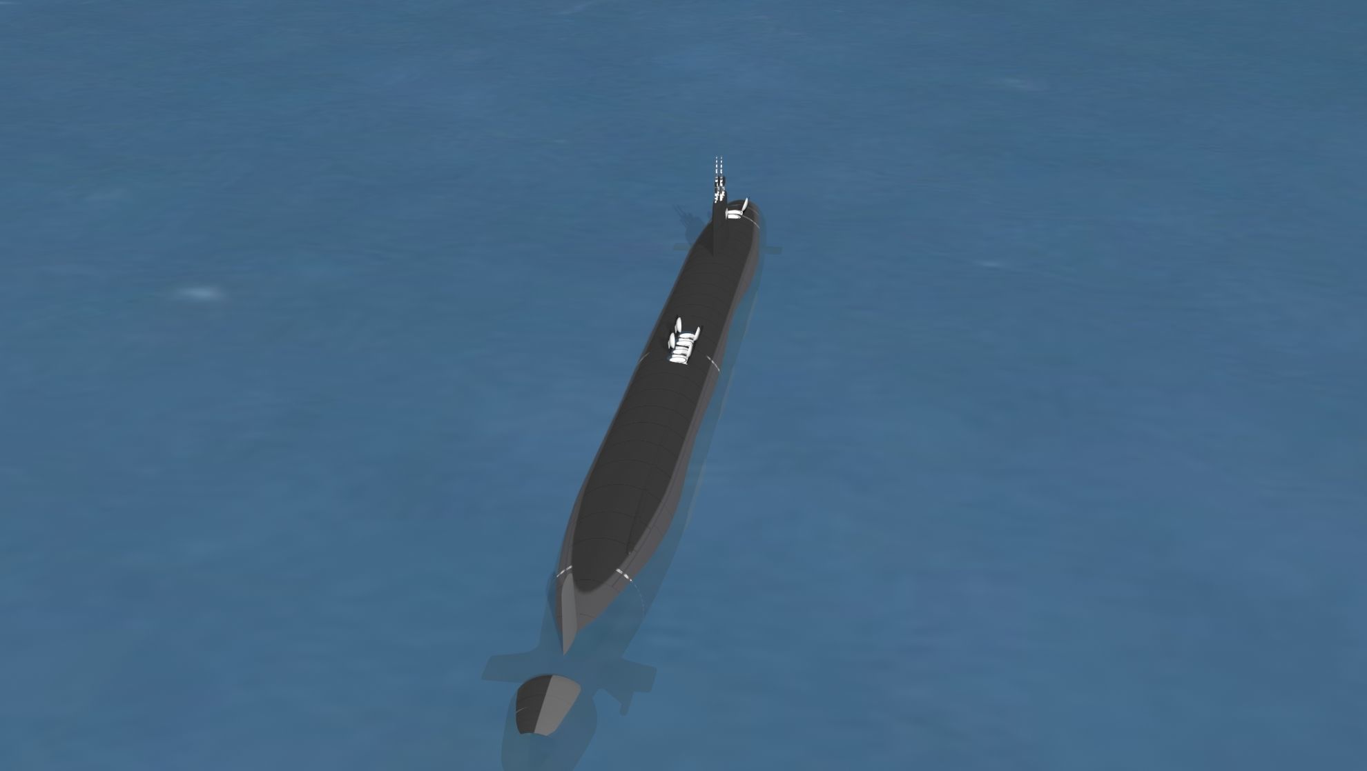 Virginia Class SSGN 806 USS Wahoo 3D model rigged | CGTrader