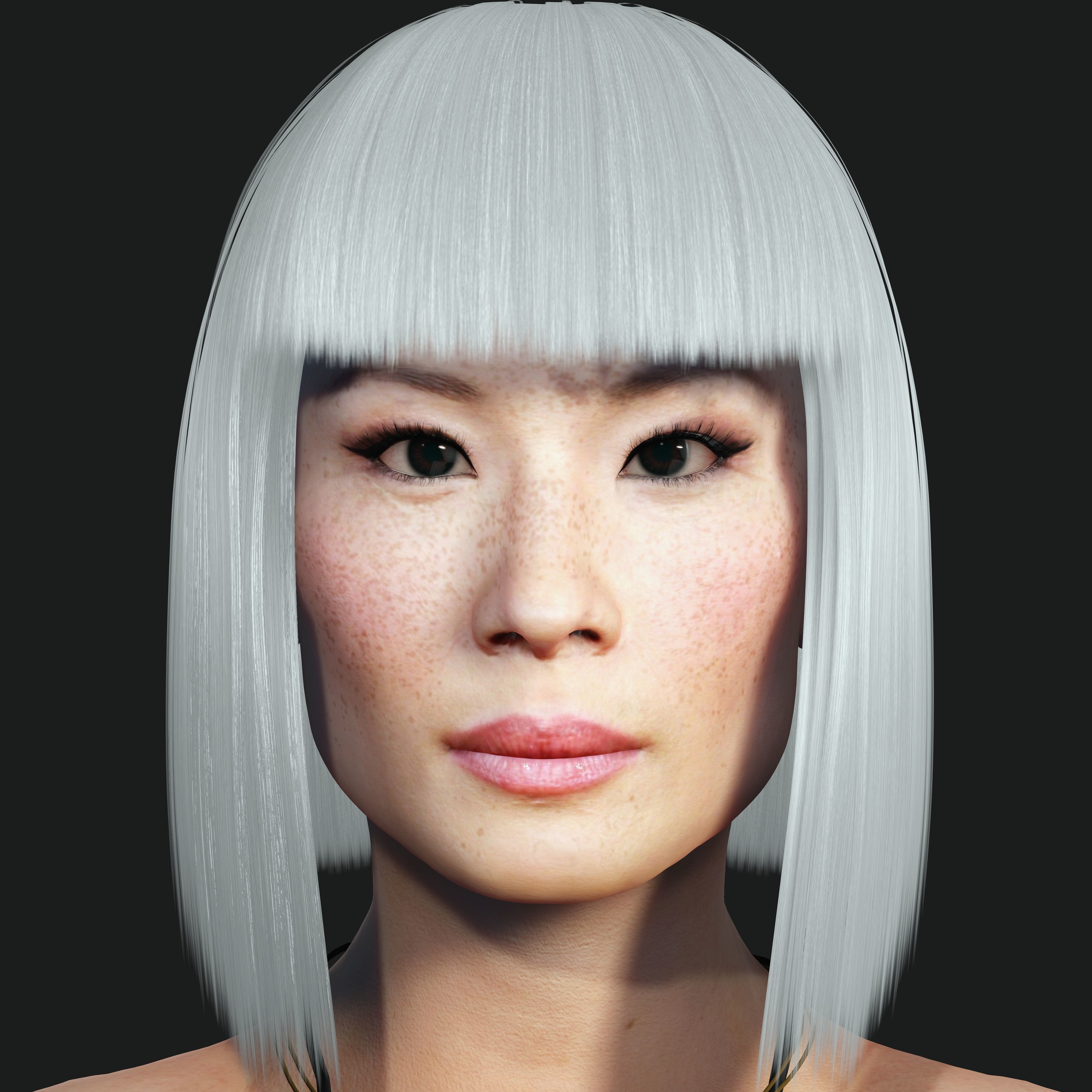 LUVY LIU 3D MODEL CELEBRITY 3D model animated rigged | CGTrader