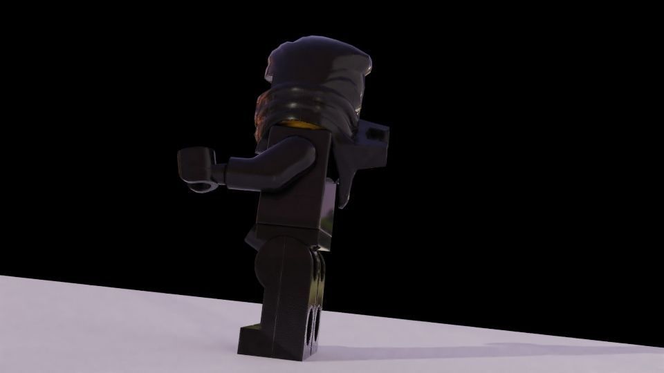 Cole The Black Ninja Ninjago 3D model | CGTrader