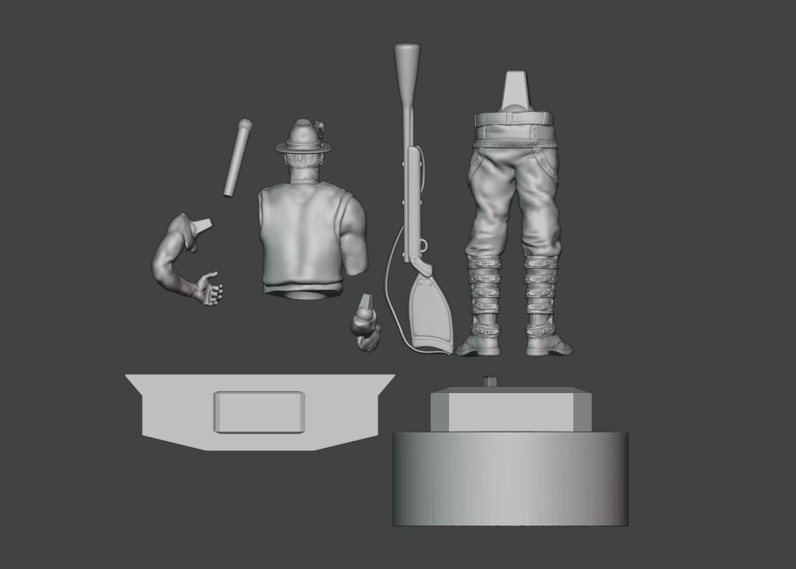 Lindemann - Rammstein 3d printing 3D model 3D printable | CGTrader