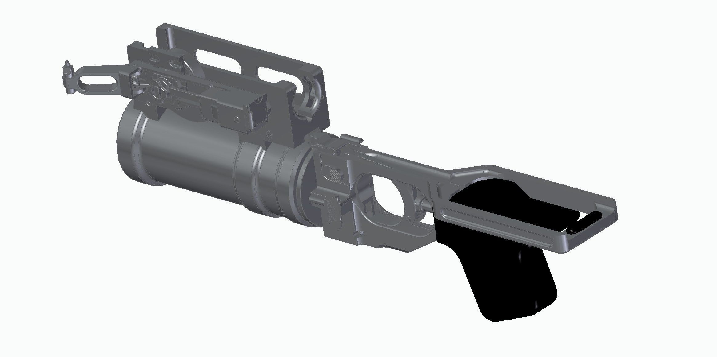 GP-25 rifle 3D model | CGTrader
