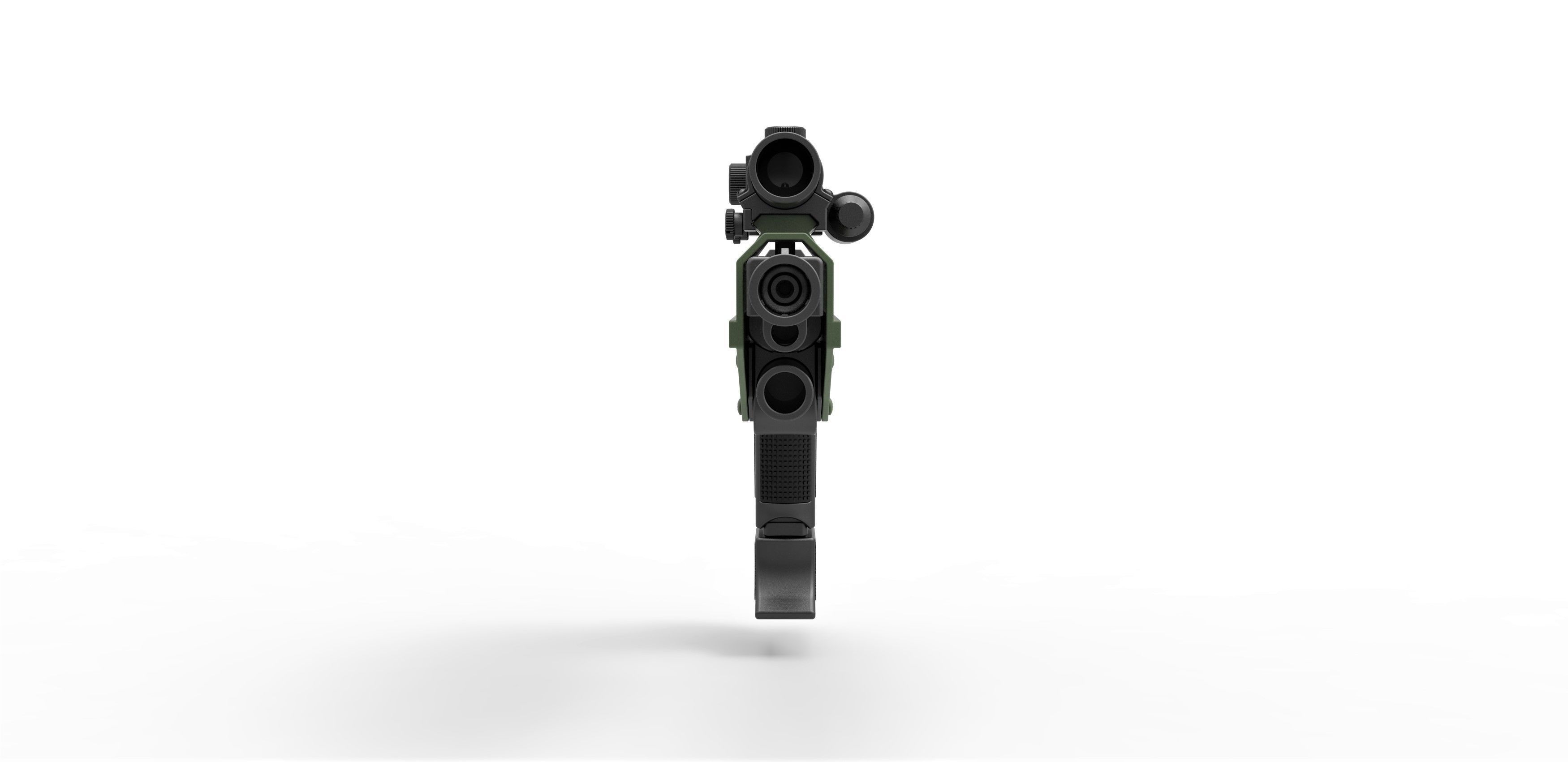 Pistol M70 from Space Above and Beyond TV series 1995 3D model | CGTrader