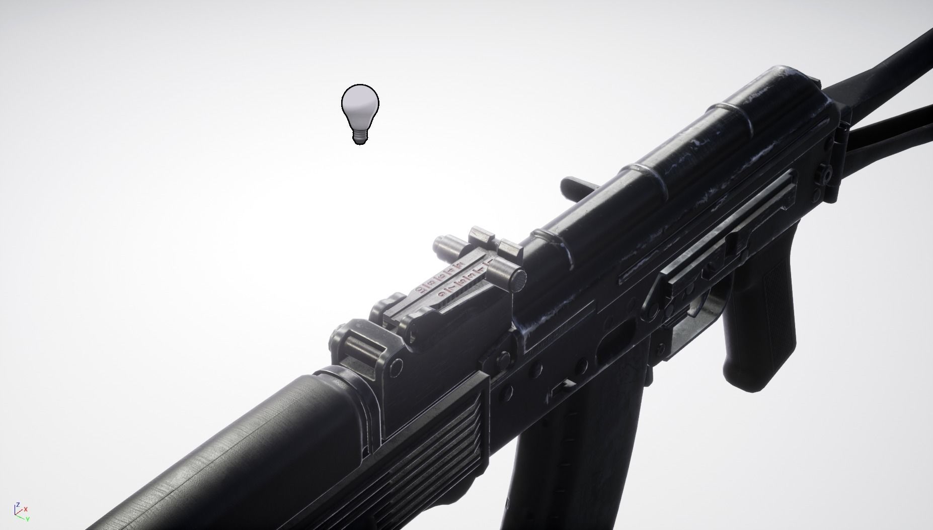 3D model Kalashnikov system VR / AR / low-poly | CGTrader