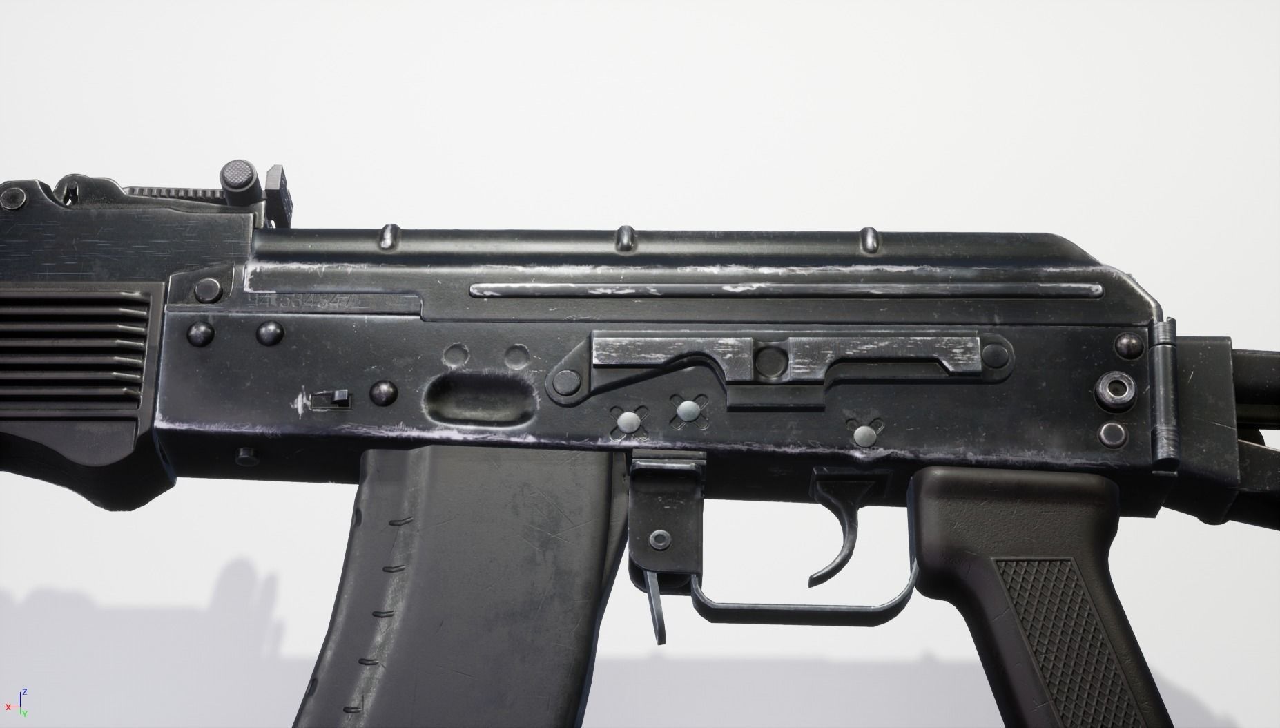 3D model Kalashnikov system VR / AR / low-poly | CGTrader