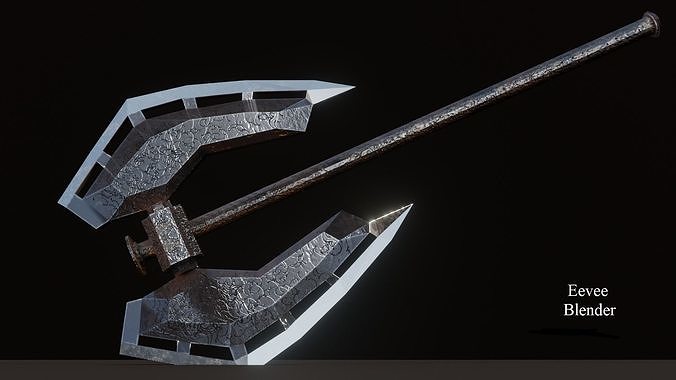 3D model Steel axe VR / AR / low-poly | CGTrader