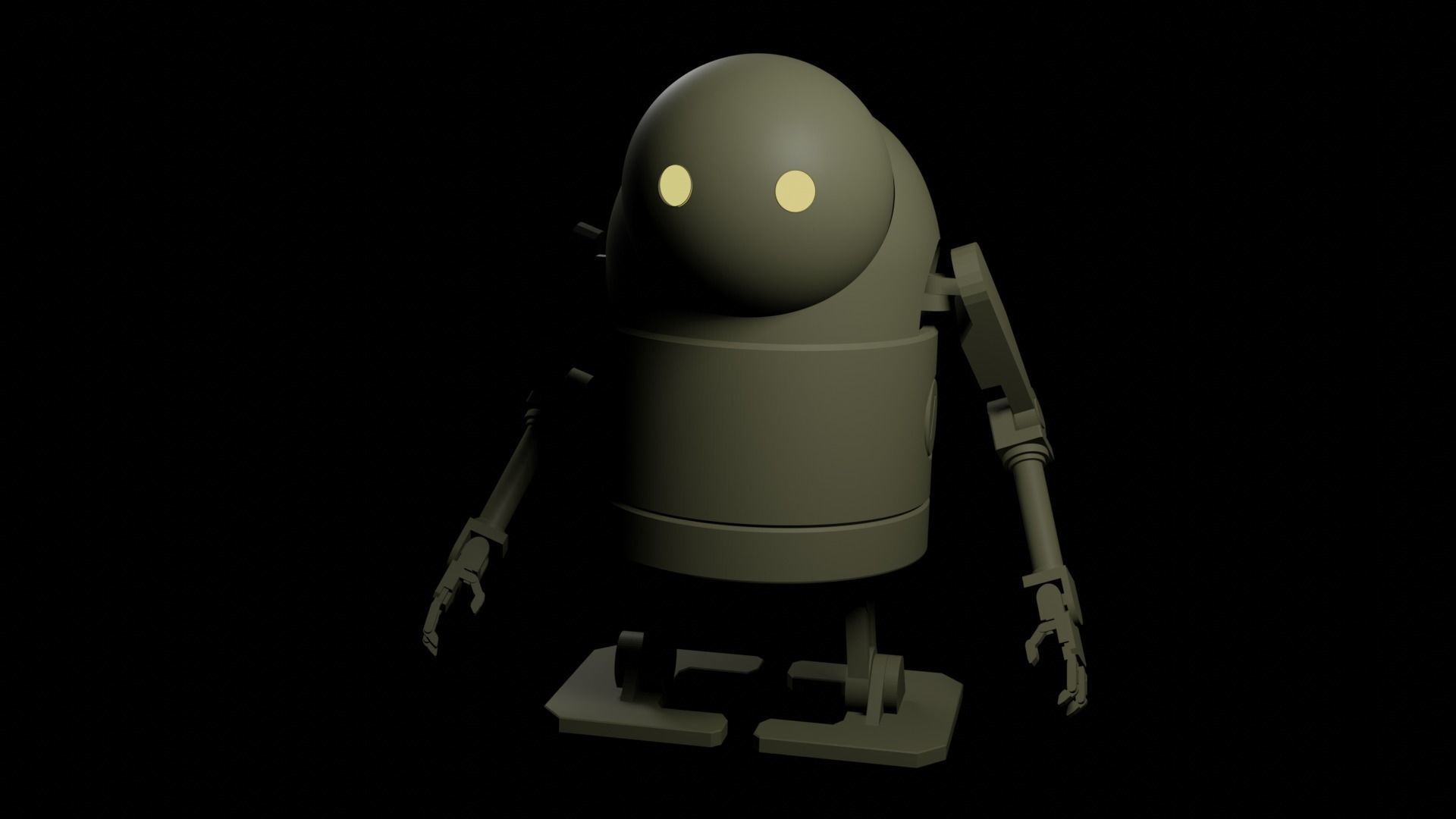 Small Machine lifeform from NieR Automata for 3D Printing free 3D model ...