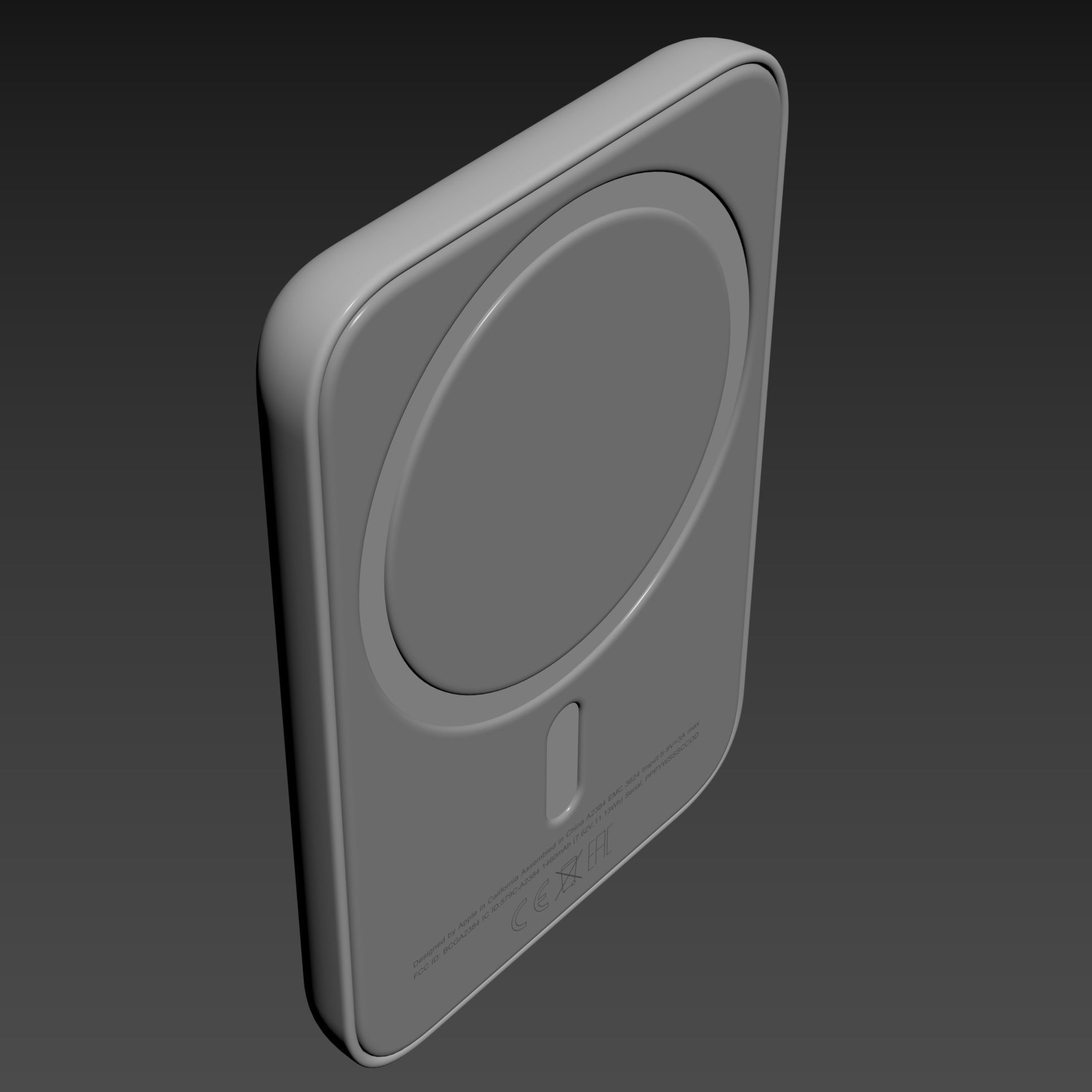 MagSafe Battery Pack by Apple 3D model | CGTrader
