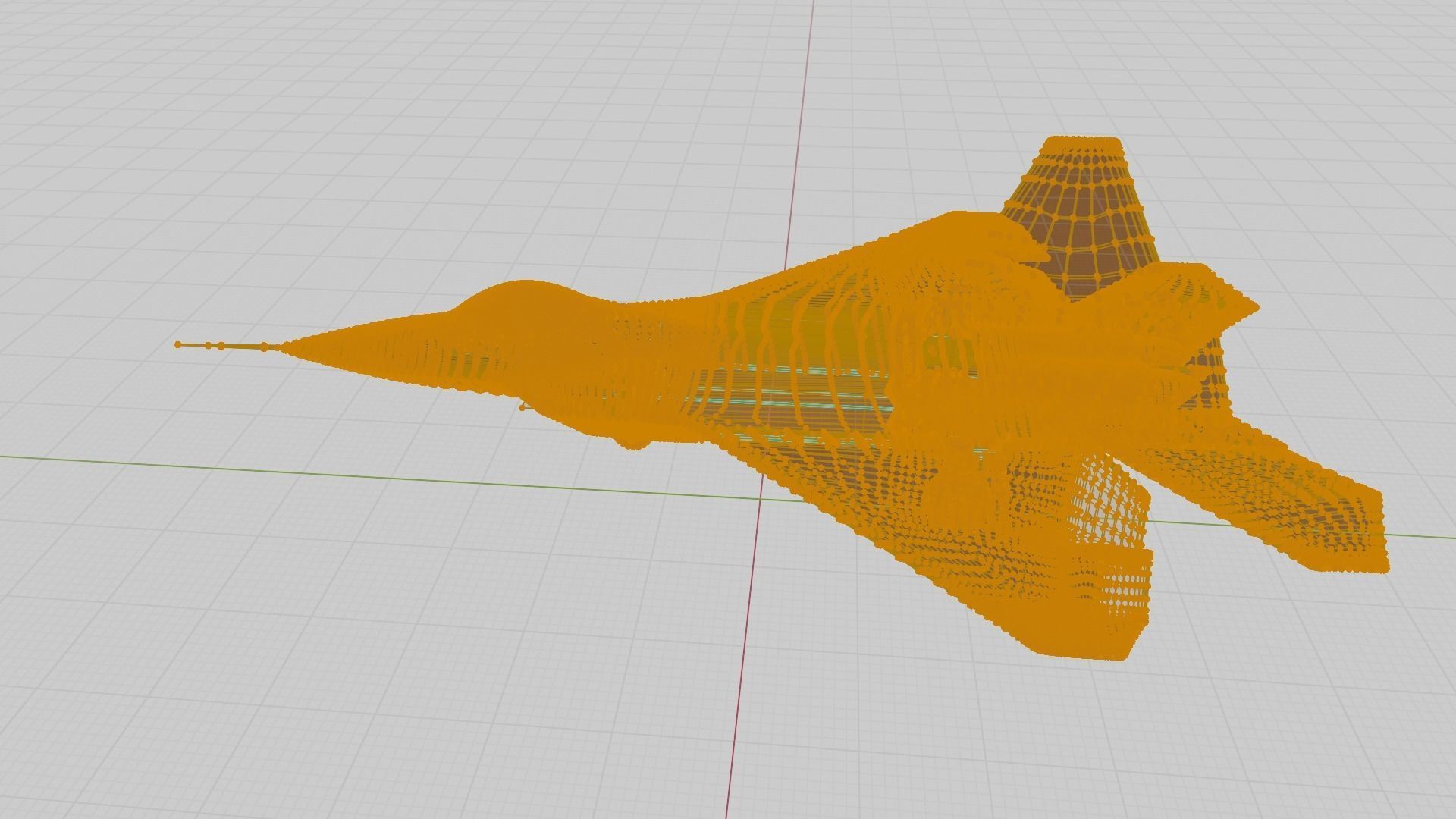 F-22 Fighter Jet free 3D model 3D printable | CGTrader