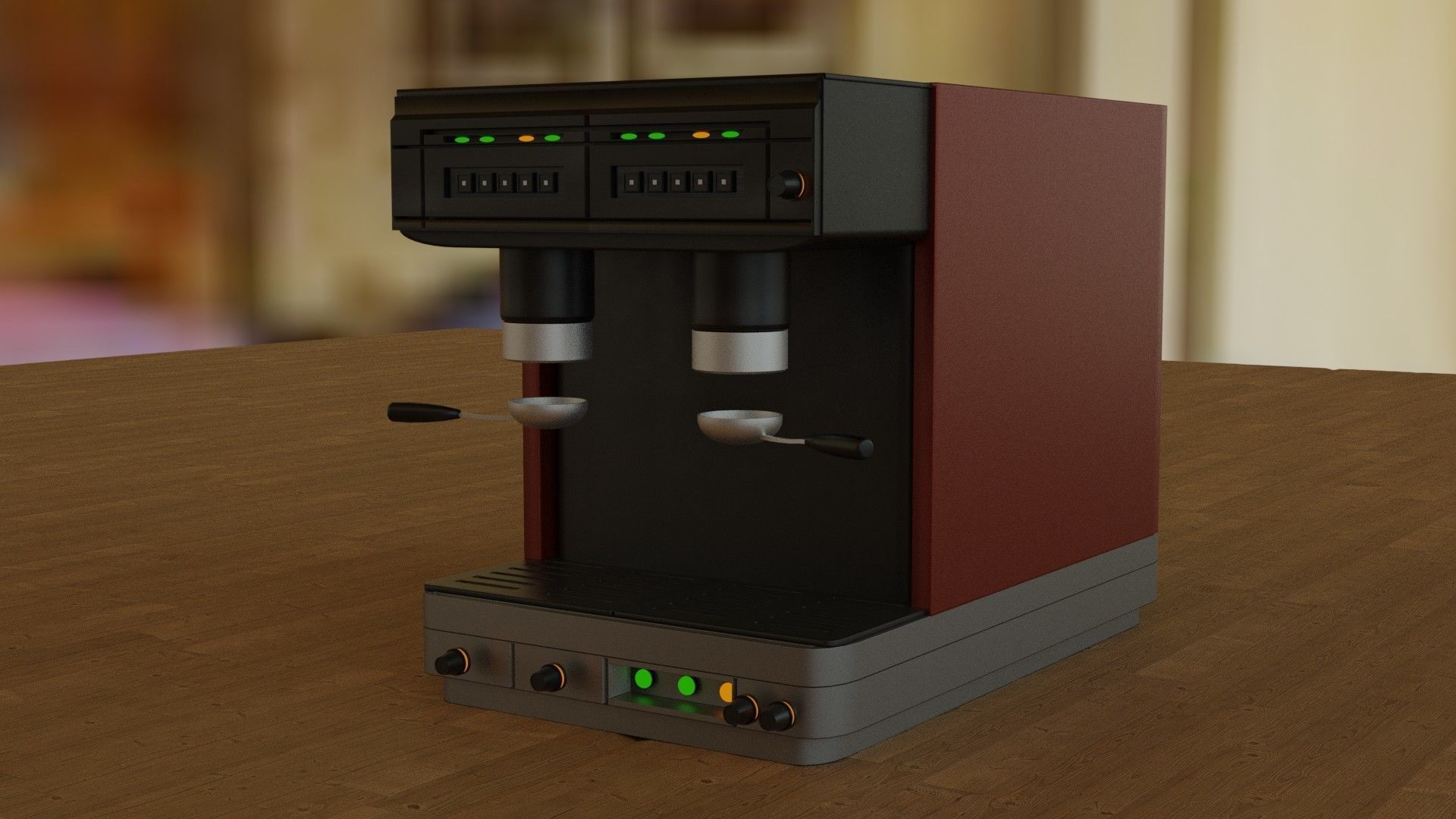 3D MODEL COFFEE MACHINE 3D model | CGTrader