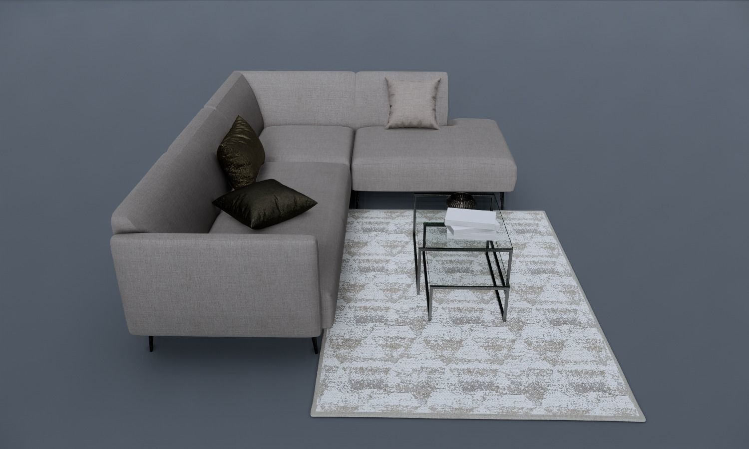 CORNER SOFA FAMILY FOR REVIT 3D model | CGTrader