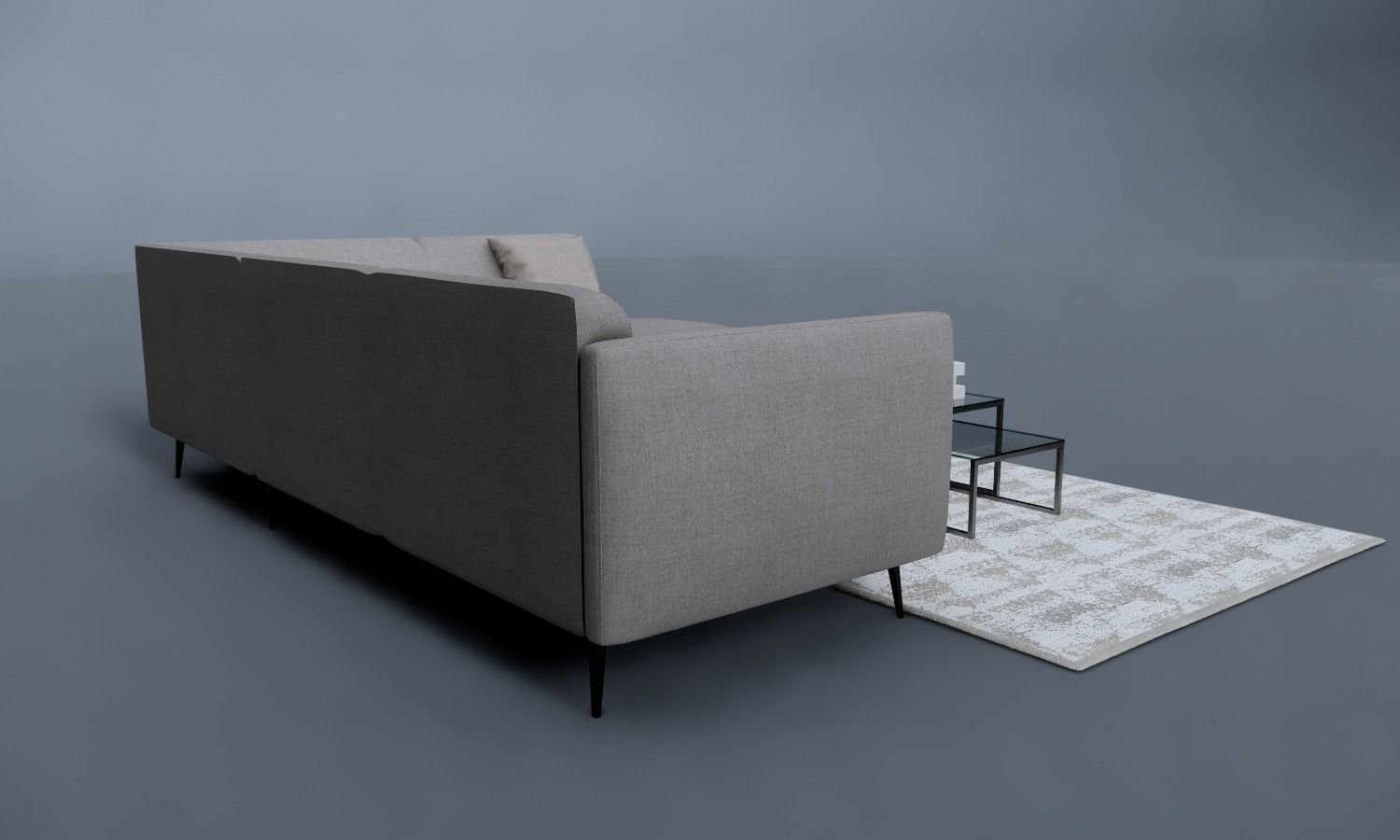 CORNER SOFA FAMILY FOR REVIT 3D model | CGTrader