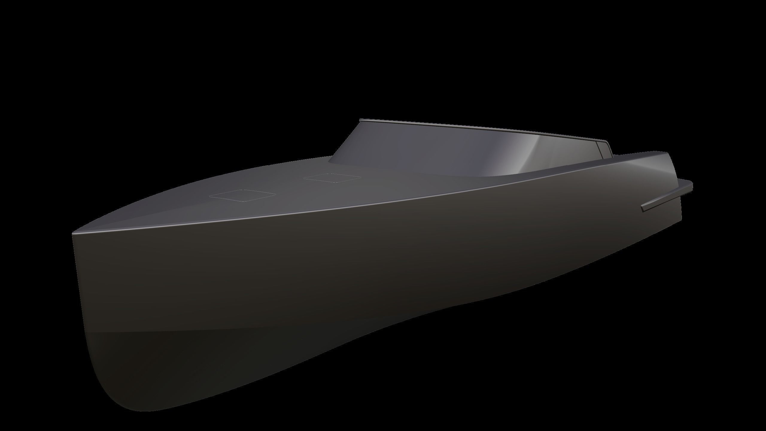 VAN DUTCH BOAT free 3D model | CGTrader