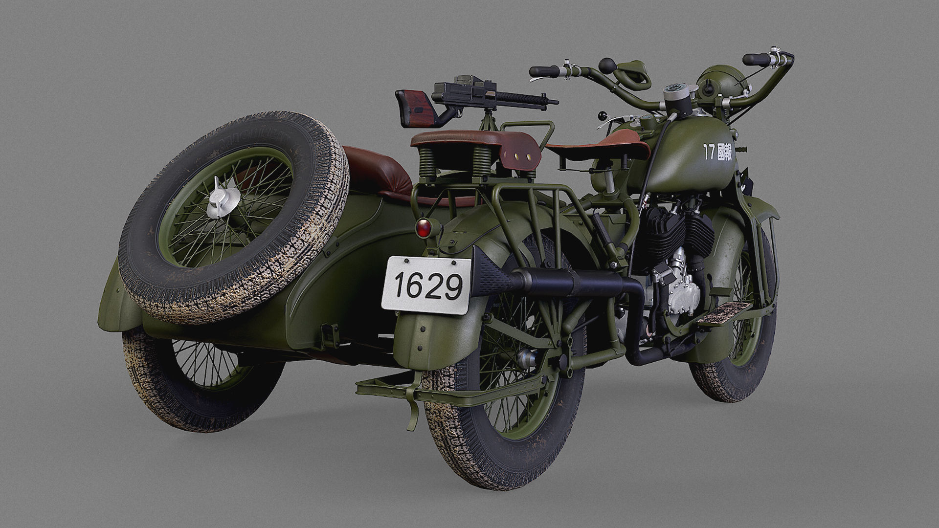 3D model Kurogane Type 95 VR / AR / low-poly | CGTrader