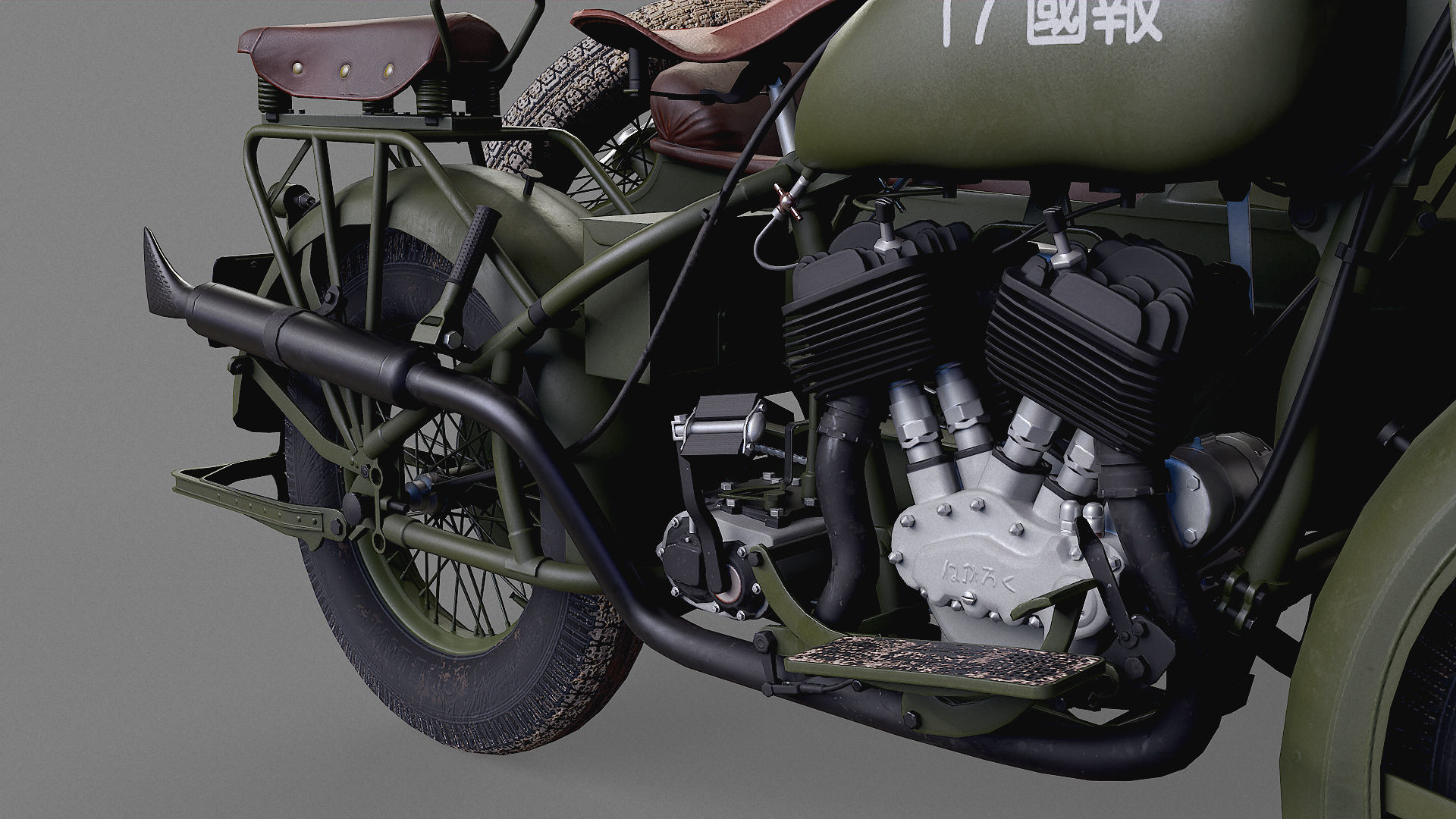 3D model Kurogane Type 95 VR / AR / low-poly | CGTrader