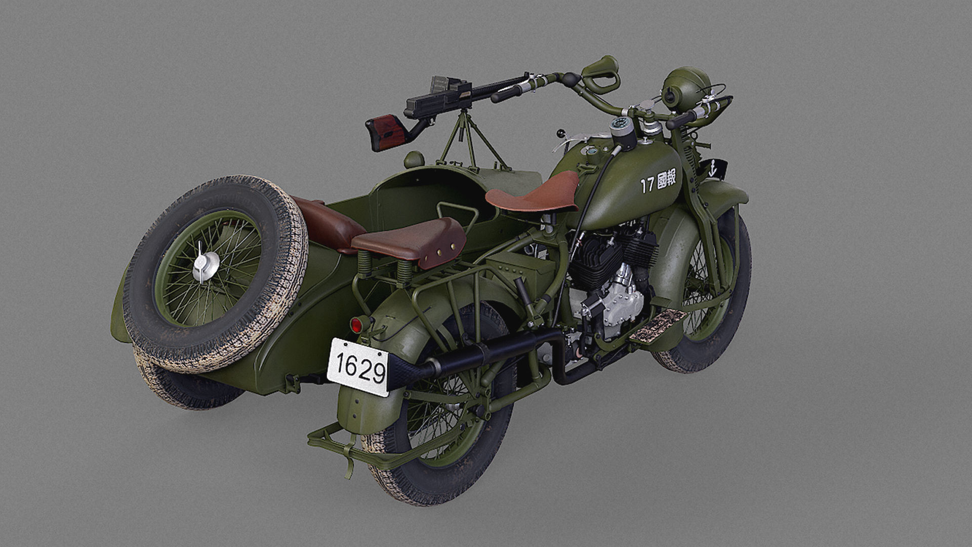 3D model Kurogane Type 95 VR / AR / low-poly | CGTrader