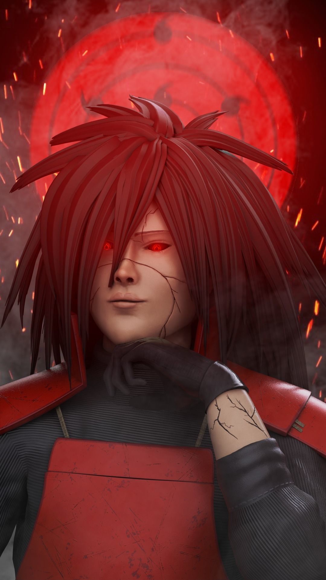 Madara Uchiha free 3D model rigged | CGTrader