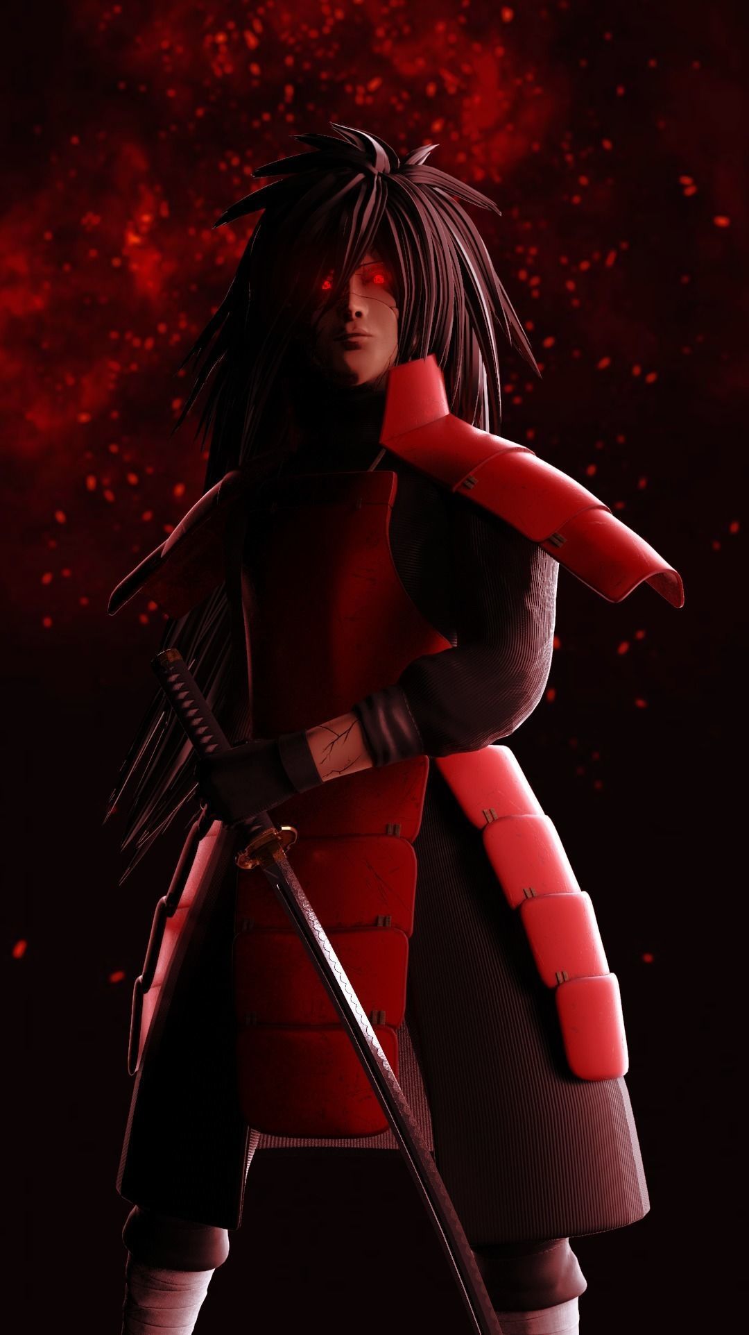 Madara Uchiha free 3D model rigged | CGTrader