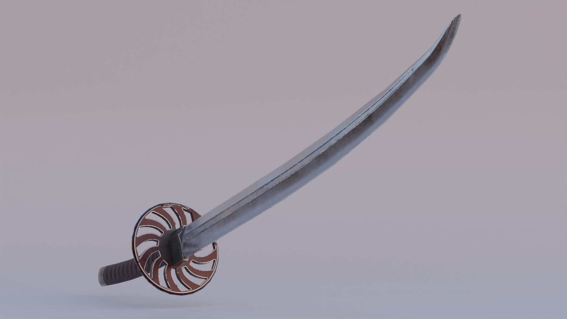 takatana samurai sword free VR / AR / low-poly 3D model | CGTrader