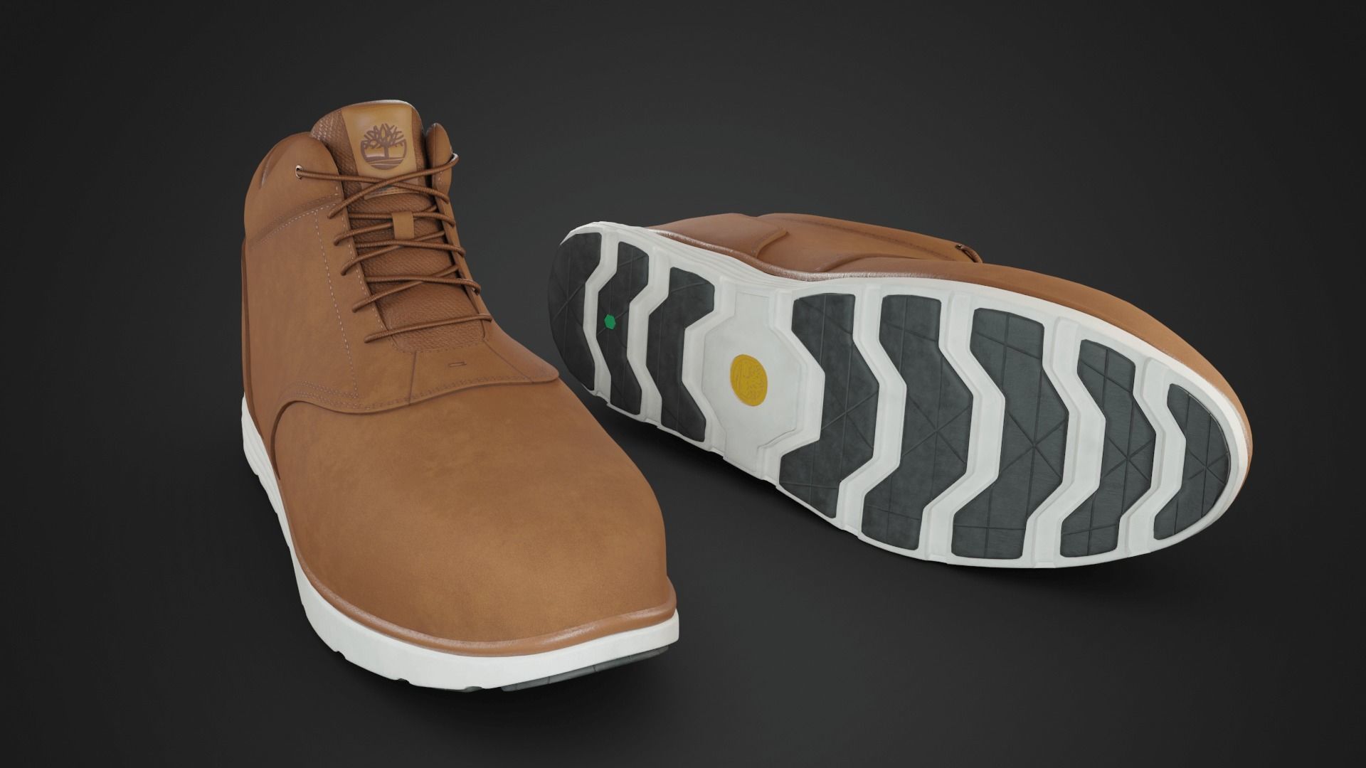 3D model Timberland Trainer Shoes 3D Model VR / AR / low-poly | CGTrader
