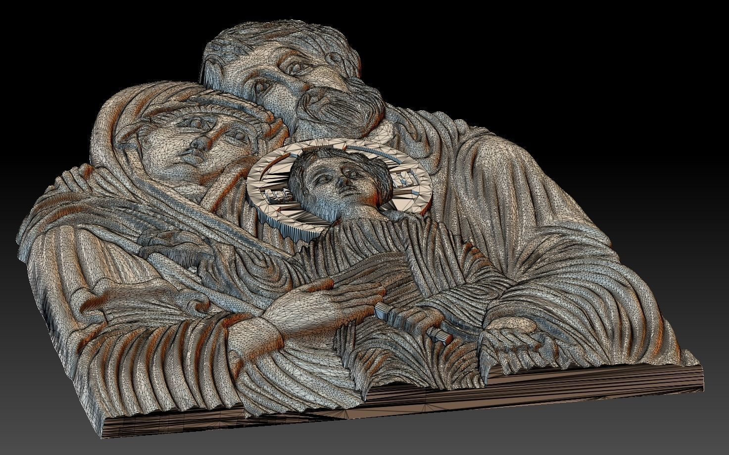 Holy Family 3D Model 3D Printable – VBCTN