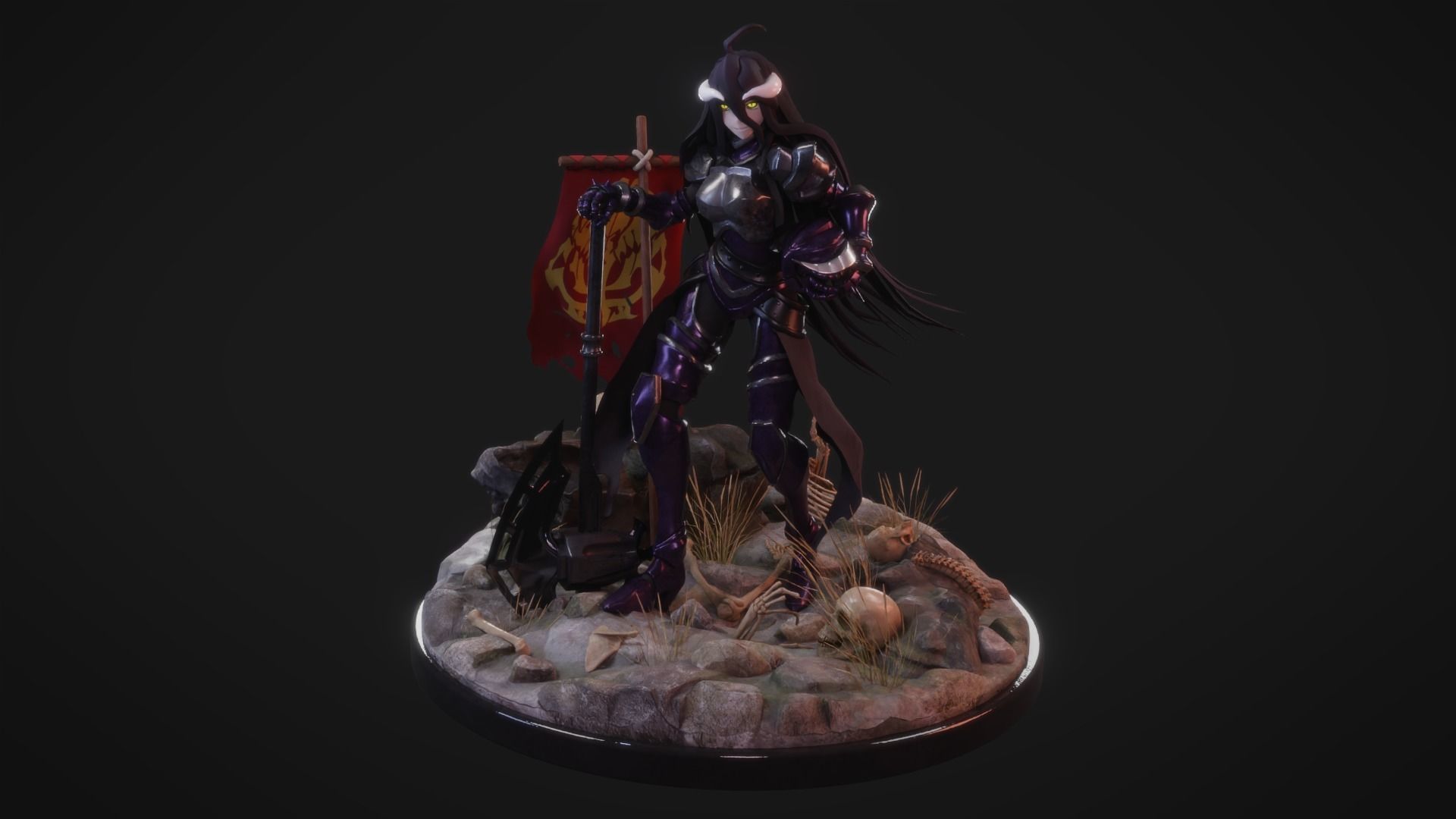 3D asset Albedo from Overlord | CGTrader