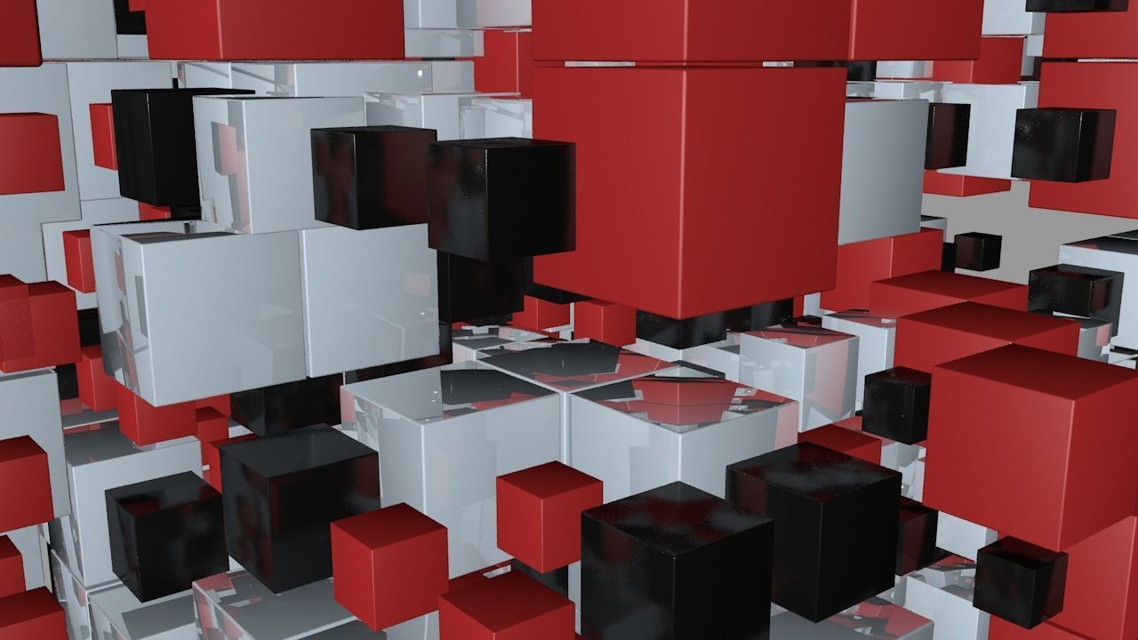 Cube texture 3D model | CGTrader