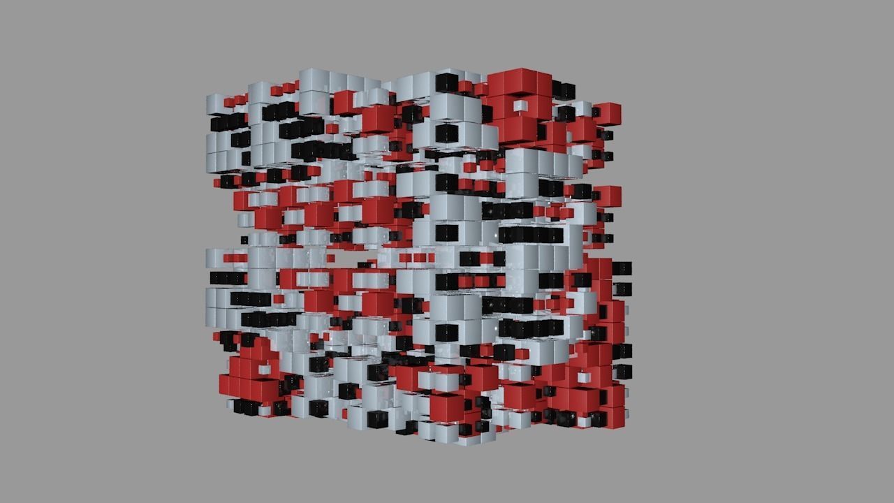 Cube texture 3D model | CGTrader